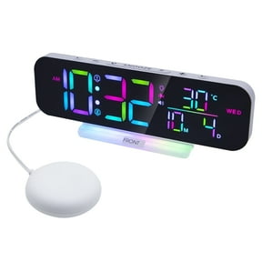Better Homes & Gardens Sunrise Digital Alarm Clock with Sleep Sounds ...