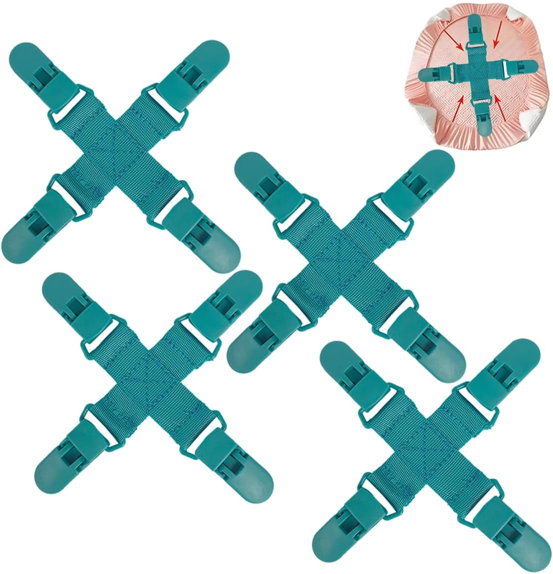 Bed Sheet Detangler Reduces Laundry Tangles, Keep Sheets/Duvet Covers ...
