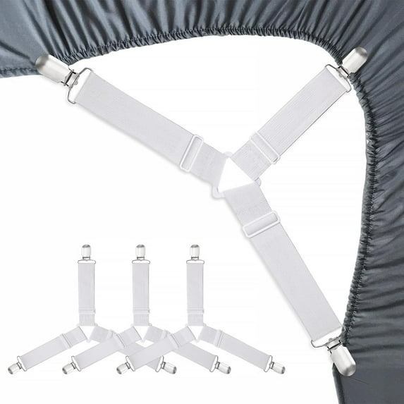 newBed Sheet Fasteners, Adjustable Mattress Suspenders, Mattress Cover ...