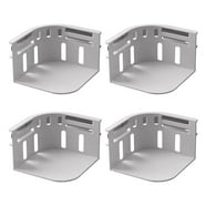 EVRI Adjustable Bed Sheet Straps with Metal Clamp Corners, 4 Pack ...