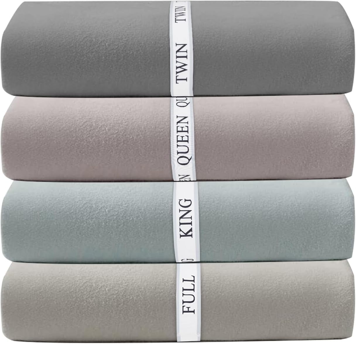 Bed Sheet Organizer Bands,Sheet Organizer and Storage for Linen Closet ...