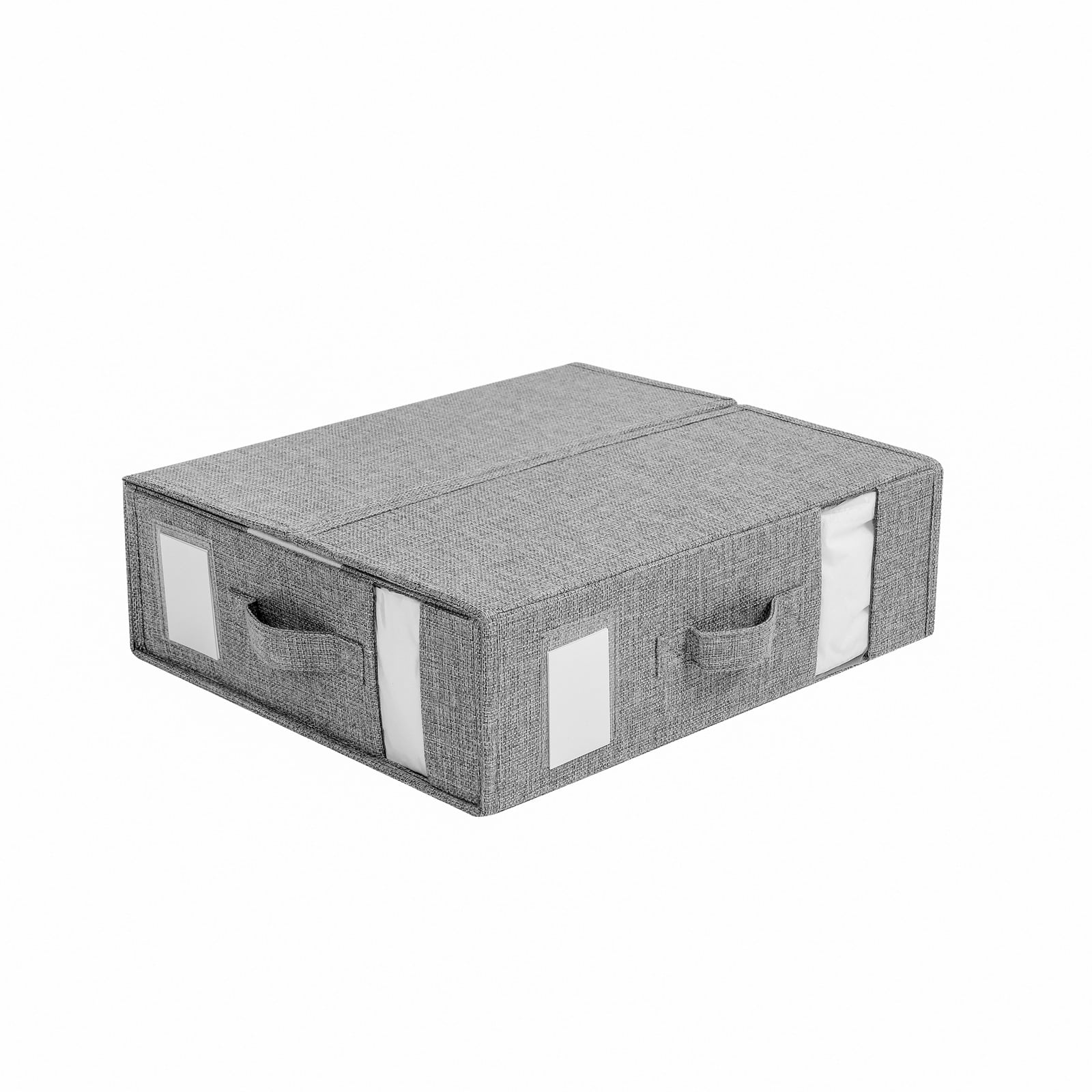 Bed Sheet Organizer Blanket Storage Container Foldable Bed Sheet Box ...