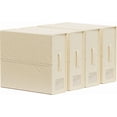 Bed Sheet Organizers and Storage 4 Pack, Foldable Linen Closet ...