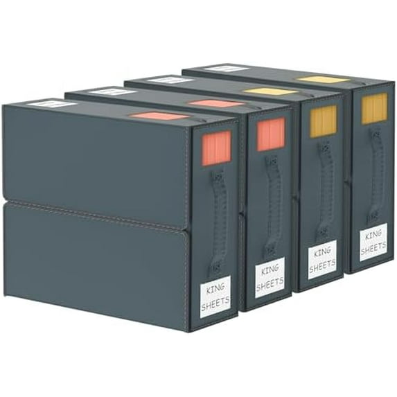 Bed Sheet Organizers and Storage - 4 Pack (Queen or King Size),Foldable ...