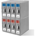 Bed Sheet Organizers and Storage - Foldable Cube Container with Handles ...