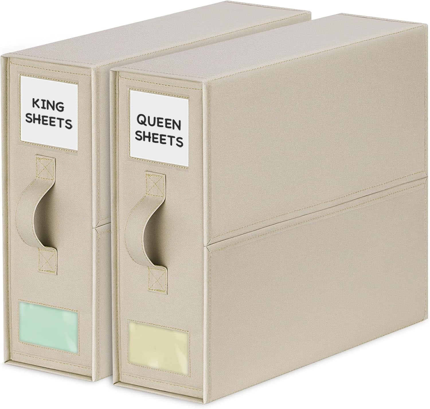 Bed Sheet Organizers and Storage,Large Sheet Set Organizer for Linen ...