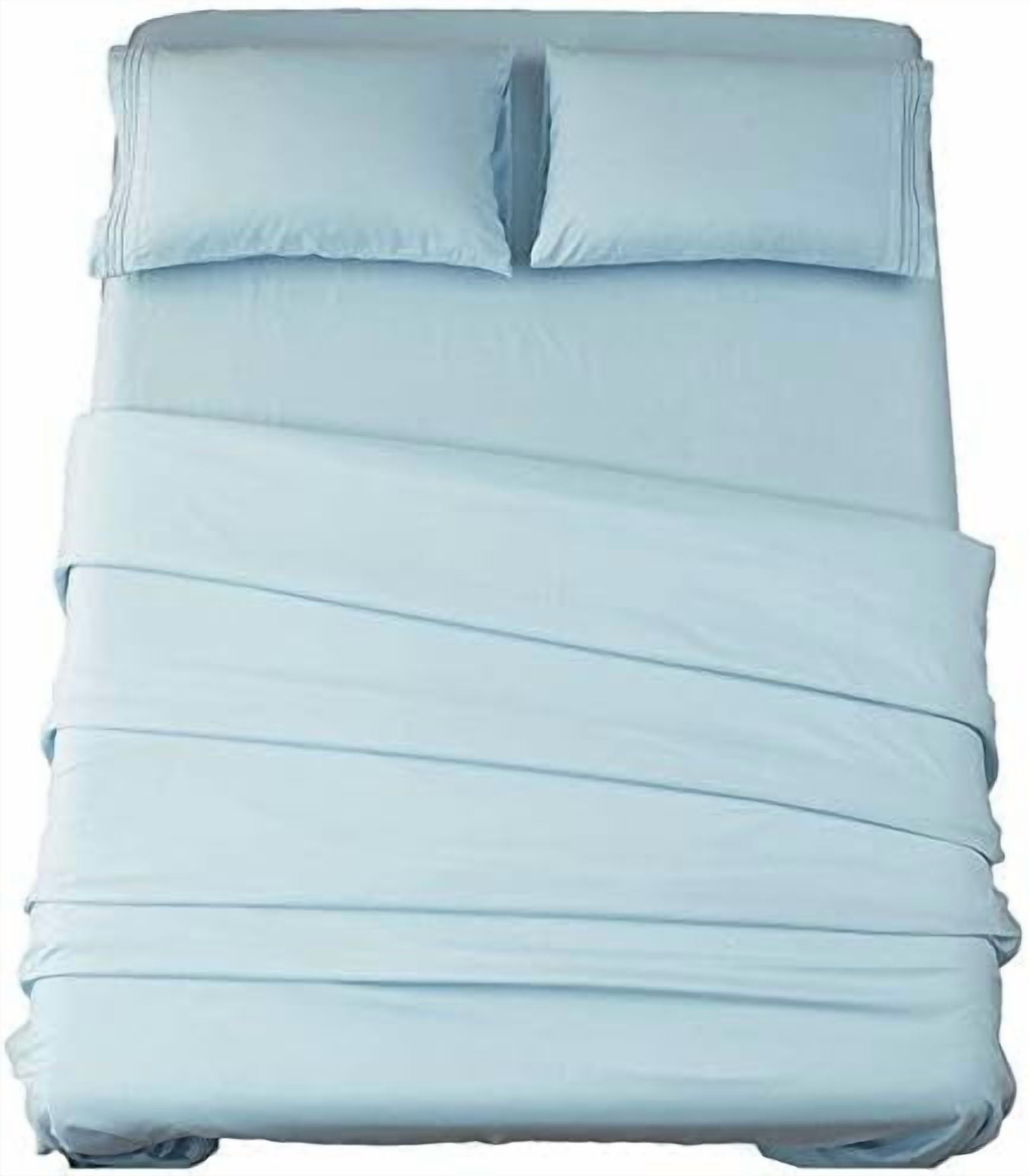 Bed Sheet Set Super Soft Microfiber 1800 Thread Count Luxury Egyptian ...