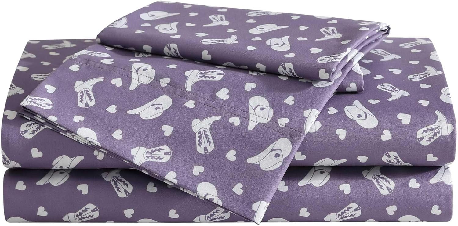 Bed Sheets, 100% Silky Smooth Bedding with Matching Pillowcases, Stain ...