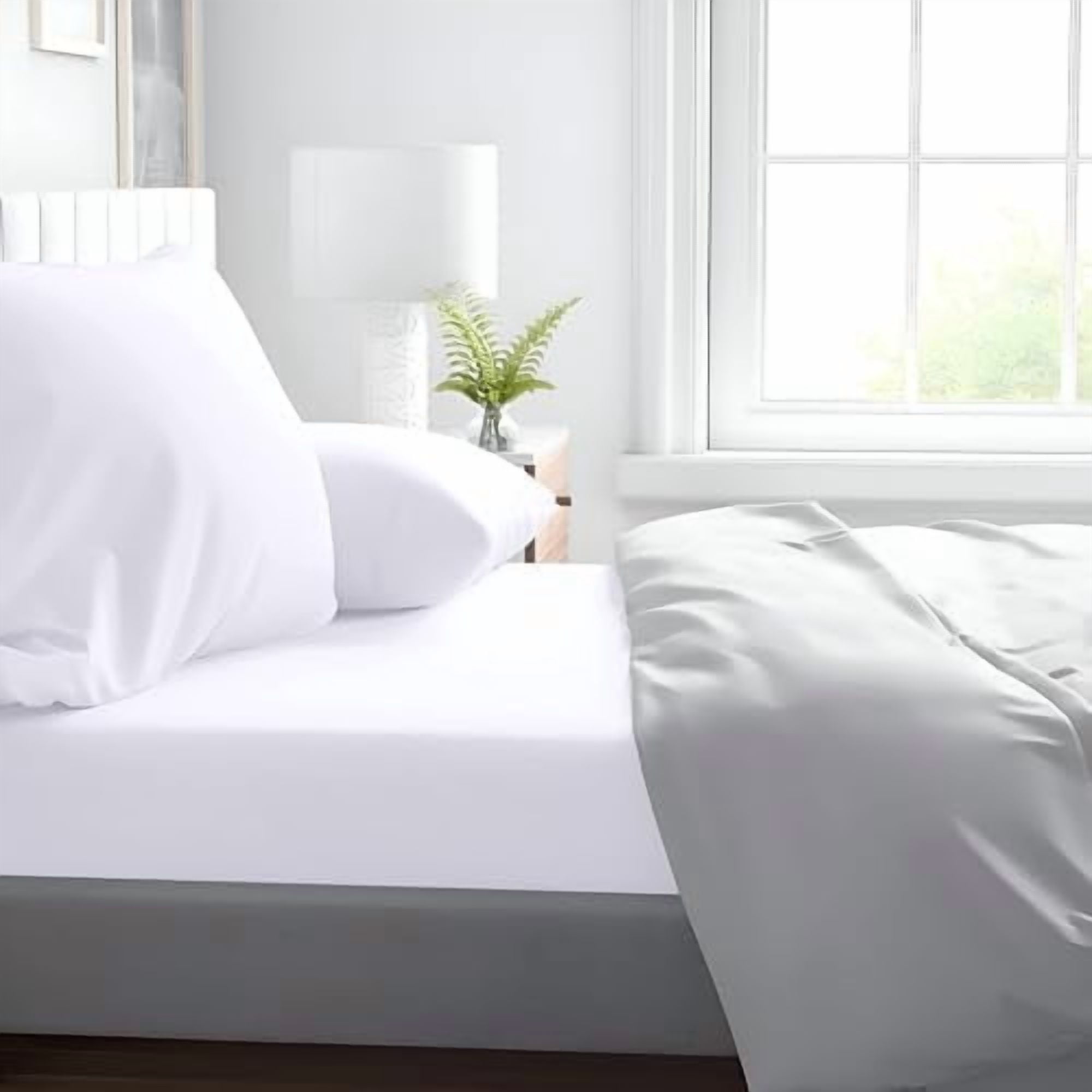 Bed Sheets 4 Piece 100% Egyptian Cotton 600 Thread Count Soft Crisp ...