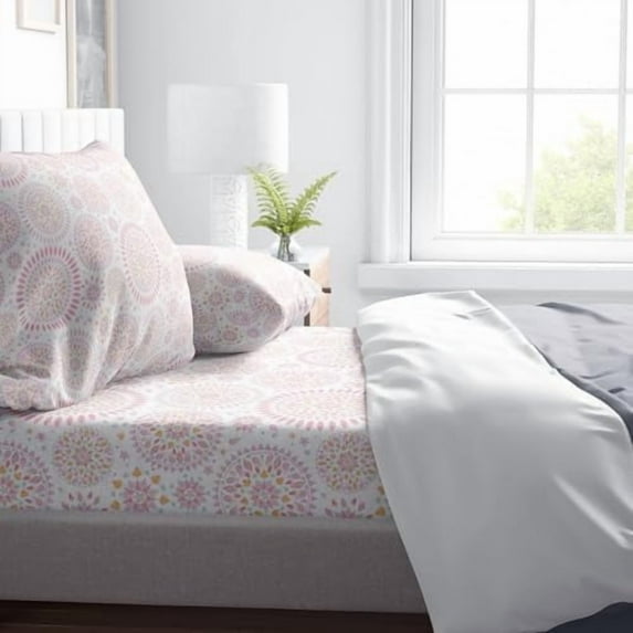 Bed Sheets 4 Piece 100% Egyptian Cotton 600 Thread Count Soft Crisp ...