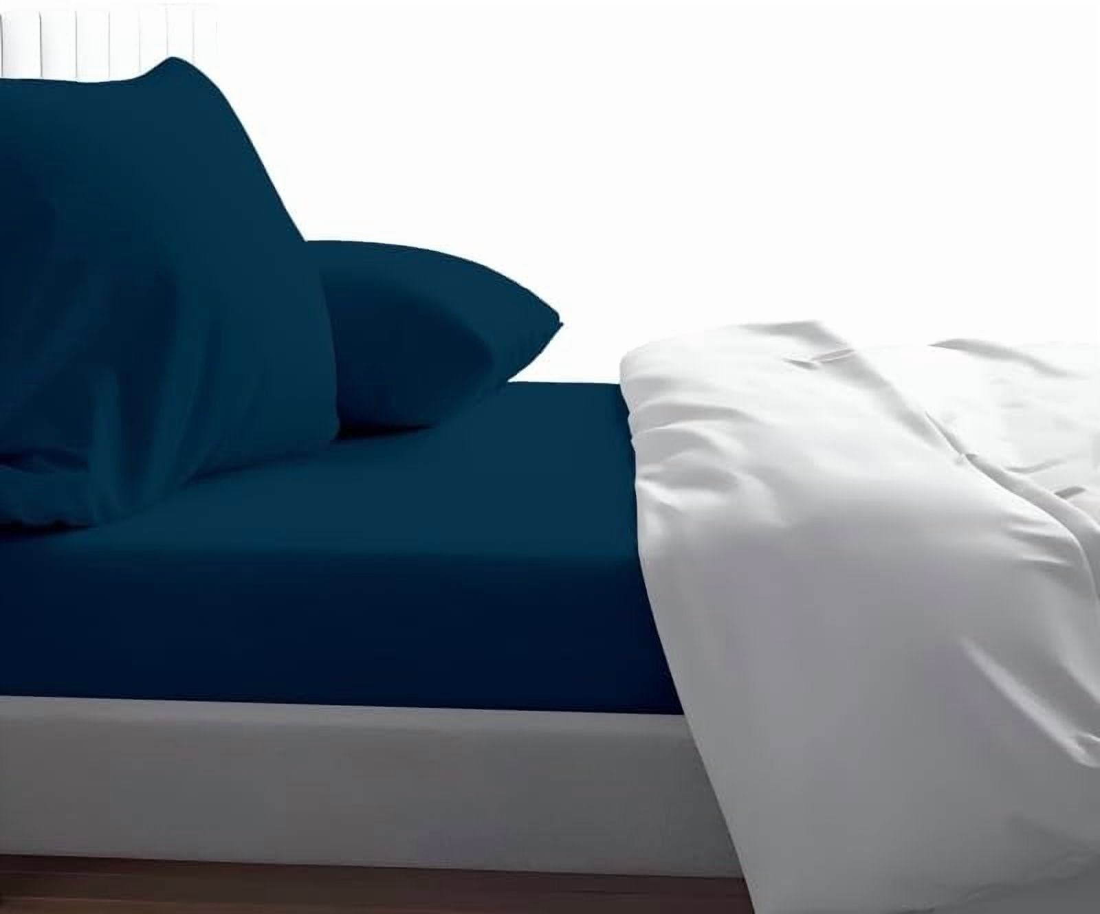 Bed Sheets 4 Piece 100% Egyptian Cotton 600 Thread Count Soft Crisp ...