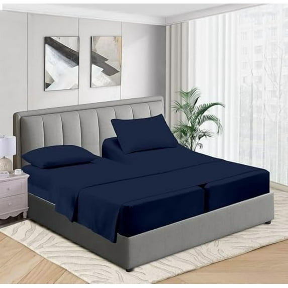 Bed Sheets 5 Piece 100% Egyptian Cotton 600 Thread Count Crisp Cooling ...