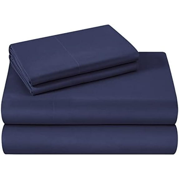 Bed Sheets Set Extra Soft Brushed Microfiber 1800 Bedding Sheets - Deep ...