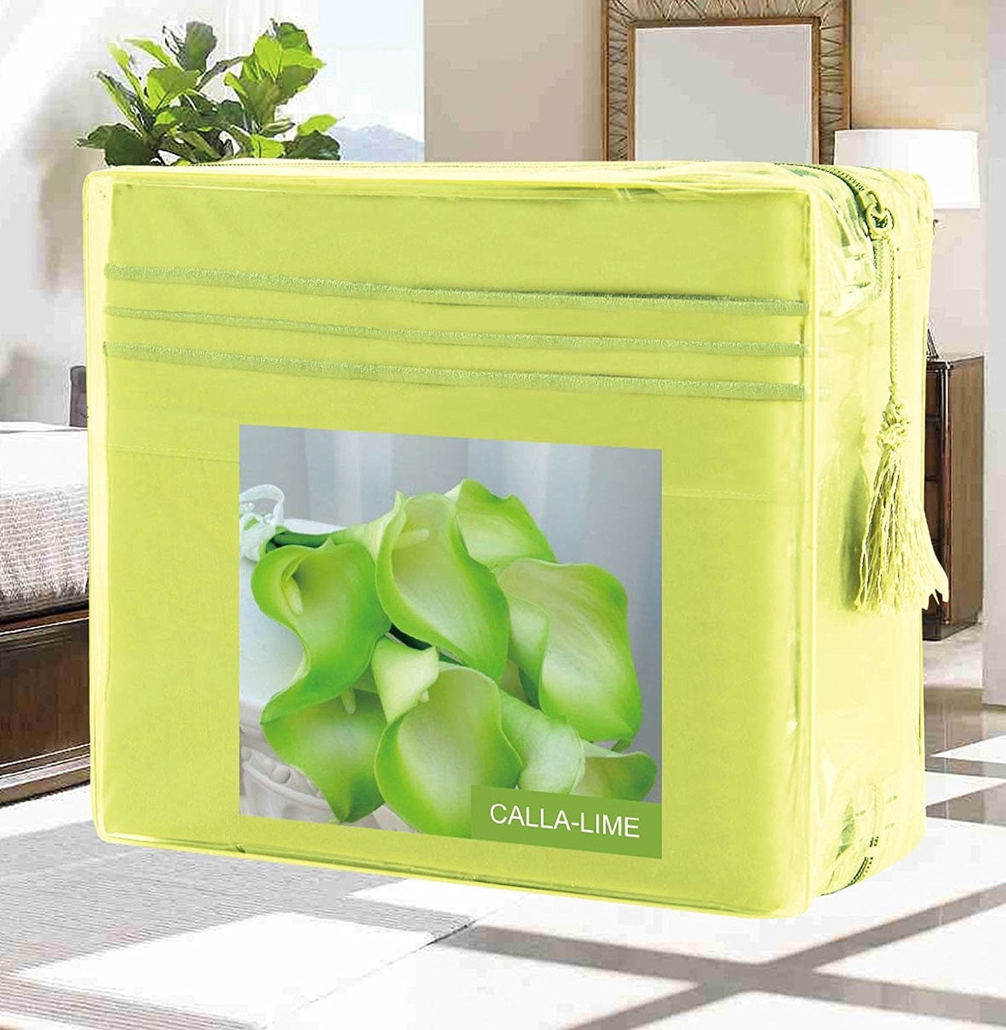 Bed Sheets Set Wrinkle-Free 1500 Series 3-Piece Bed Sheet Set - FLOWERS ...