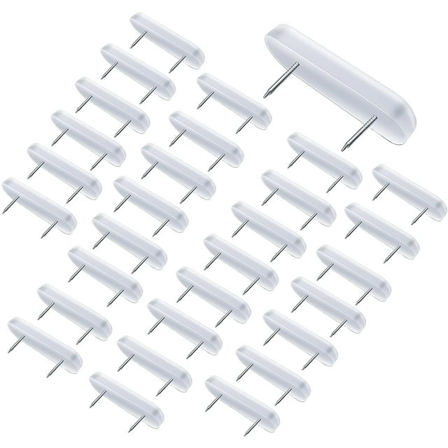 Bed Skirt Holding Pins, Plastic Head, Double Pins, Furniture Chair Leg ...