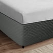 Mrs Awesome Stretch Jersey Knit Fitted Box Spring Cover, Ultra Soft ...