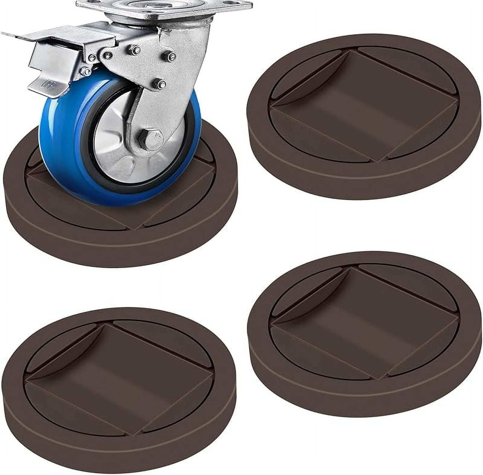 Bed Stoppers to Prevent Sliding - 4 Pack Furniture Wheel Stopper for ...