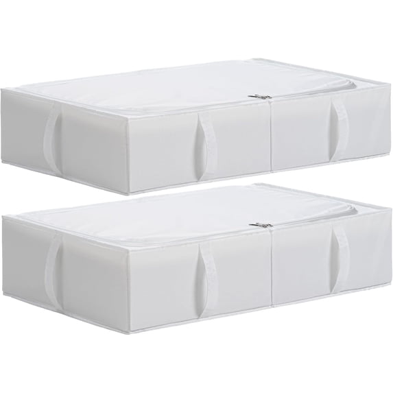 Under Bed Storage Containers, Durable Fabric, Washable, Collapsible ...