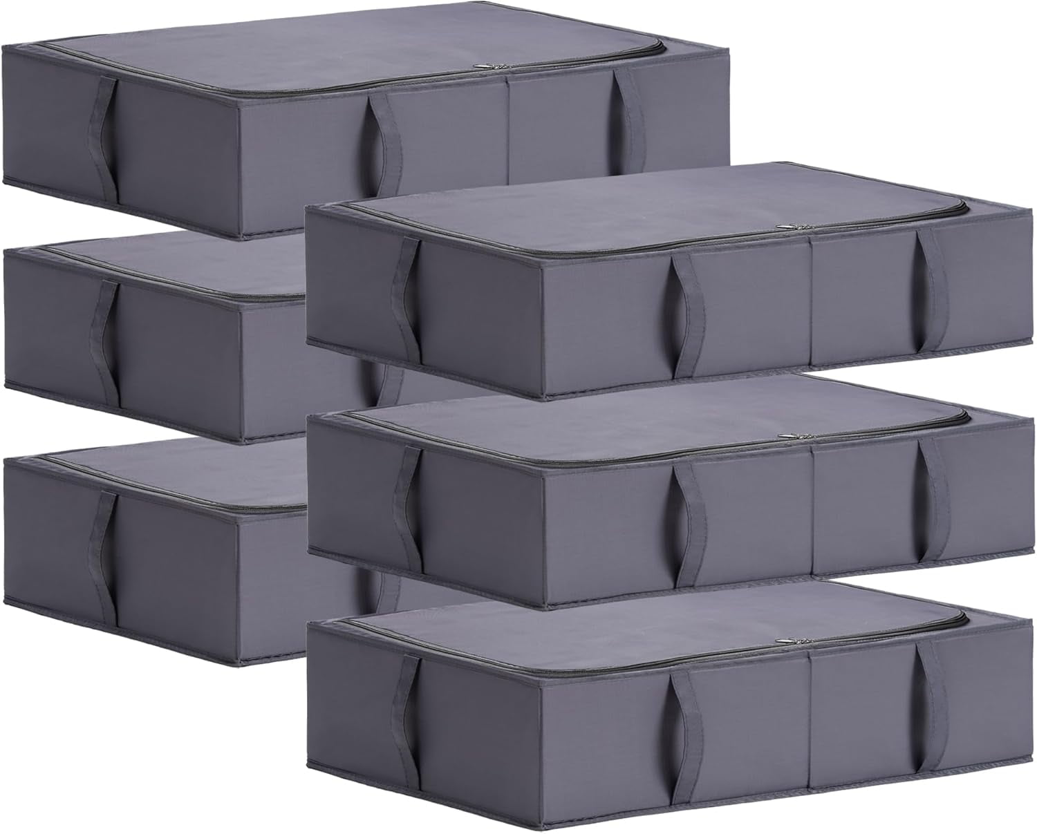 Under Bed Storage Containers, Durable Fabric, Washable, Collapsible ...