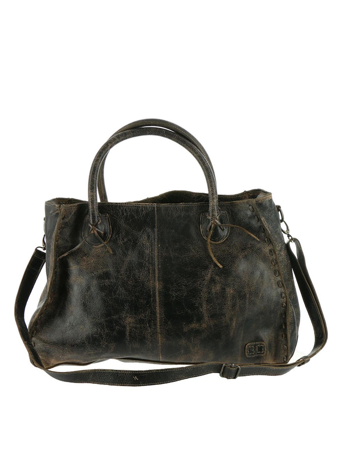 Bed Stu Womens Rockaway Leather Convertible Tote Handbag - Walmart.com