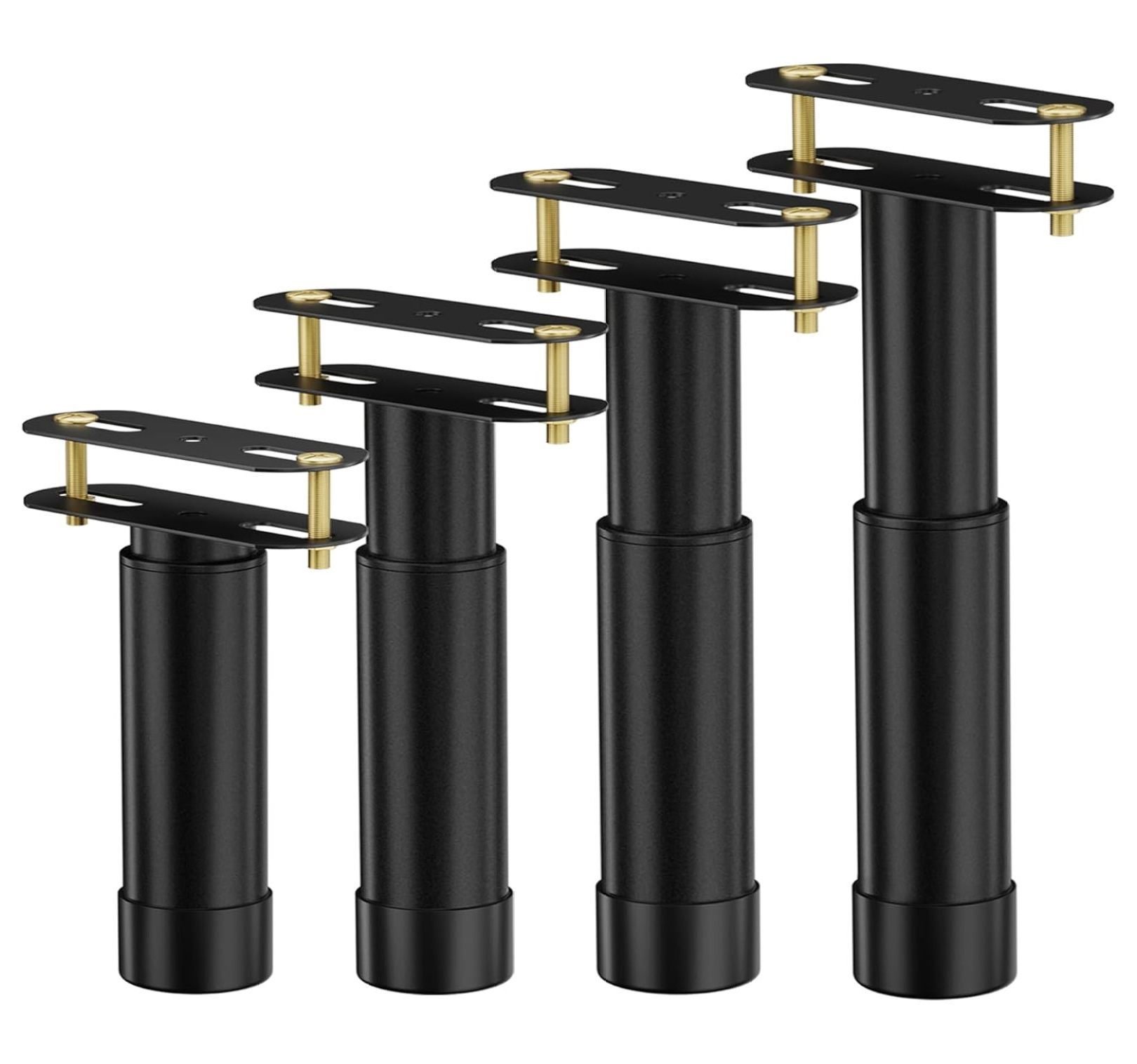 Bed Support Legs 4 Pcs - Heavy Duty 1763 Lbs Capacity - Carbon Steel ...
