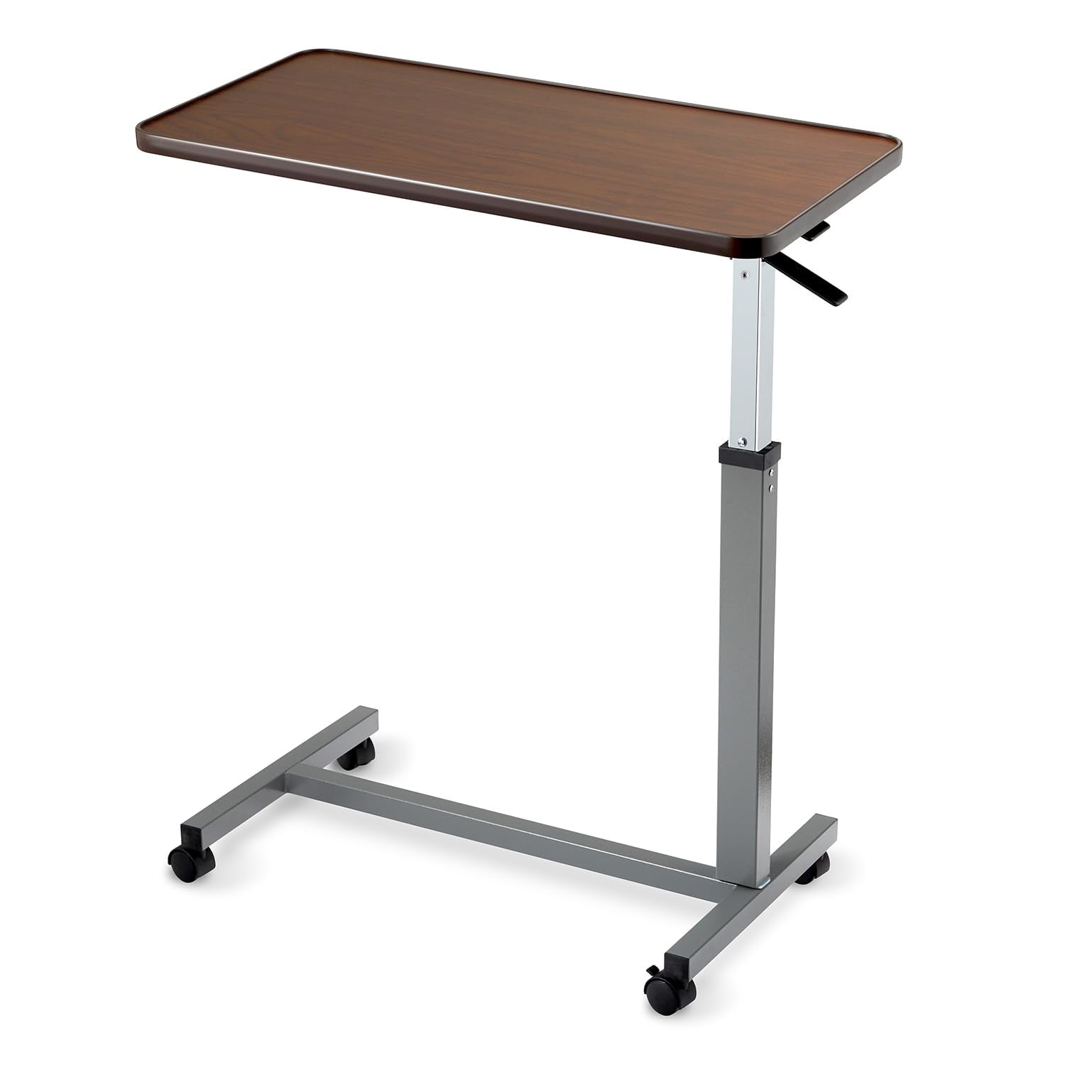 Bed Table, Height Adjustable Overbed Table, Hospital Bedside Table ...