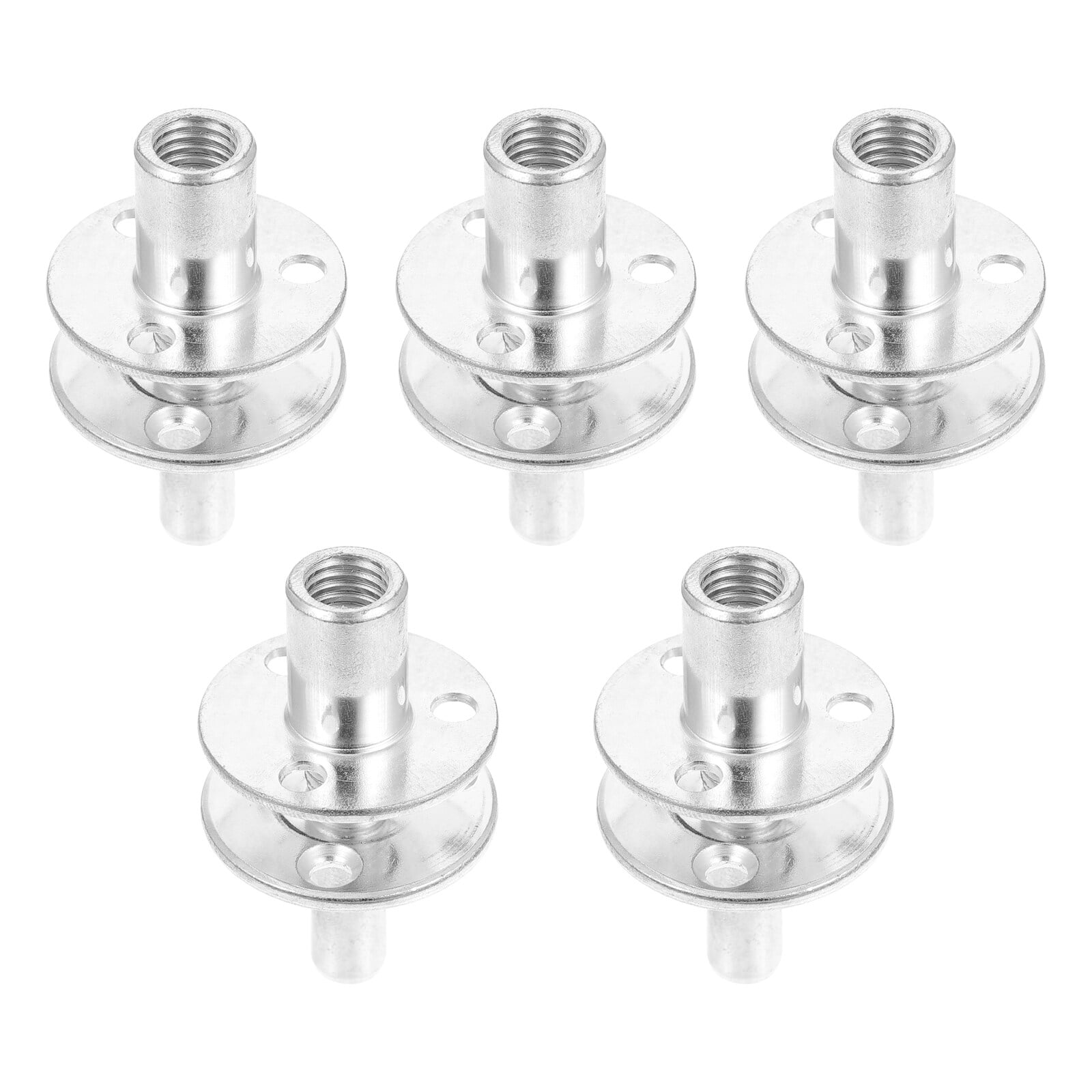 Bed Three Hole Nut 5 Sets Sofa Feet Docking Kit Three-hole Bedpost ...