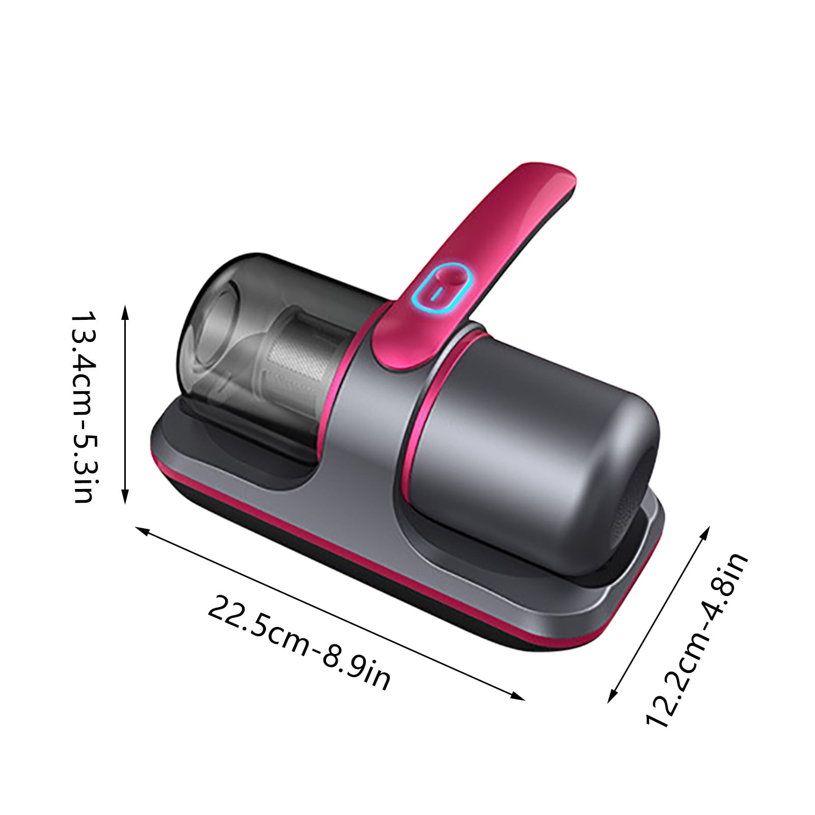 Bed Vacuum Cleaner Mattress Vacuum with UV 16Kpa Suction HEPA Filter 253.7nm UV-C Light & 30000 ...