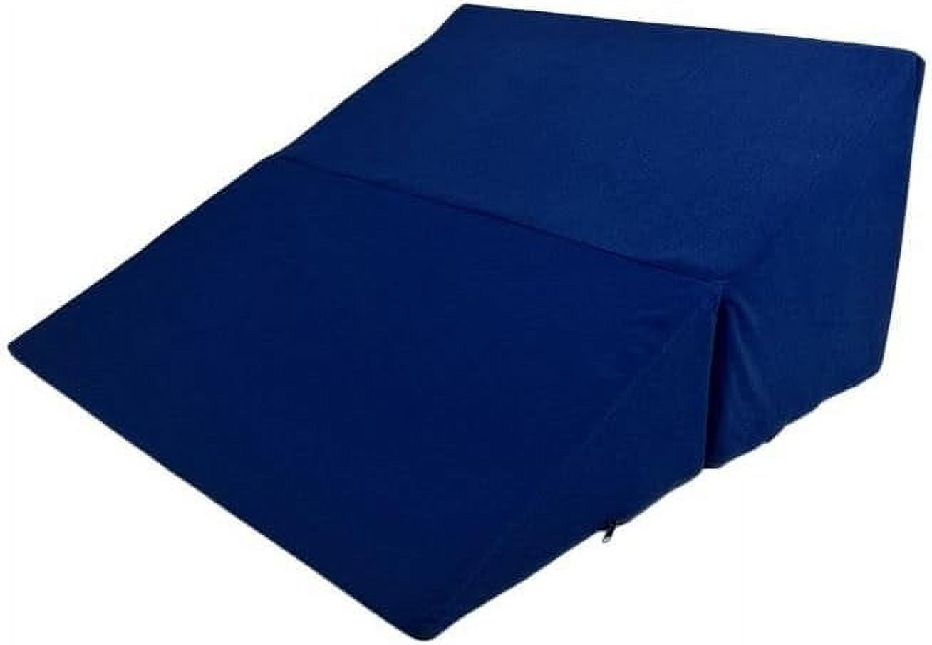 Bed Wedge Pillow - 12" Folding Bed Wedge Pillow for Sleeping, Gerd ...