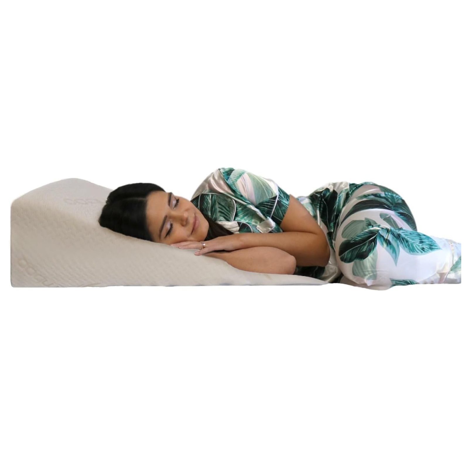 Bed Wedge for Acid Reflux. One-inch Premium Memory Foam. Helps Relieve ...