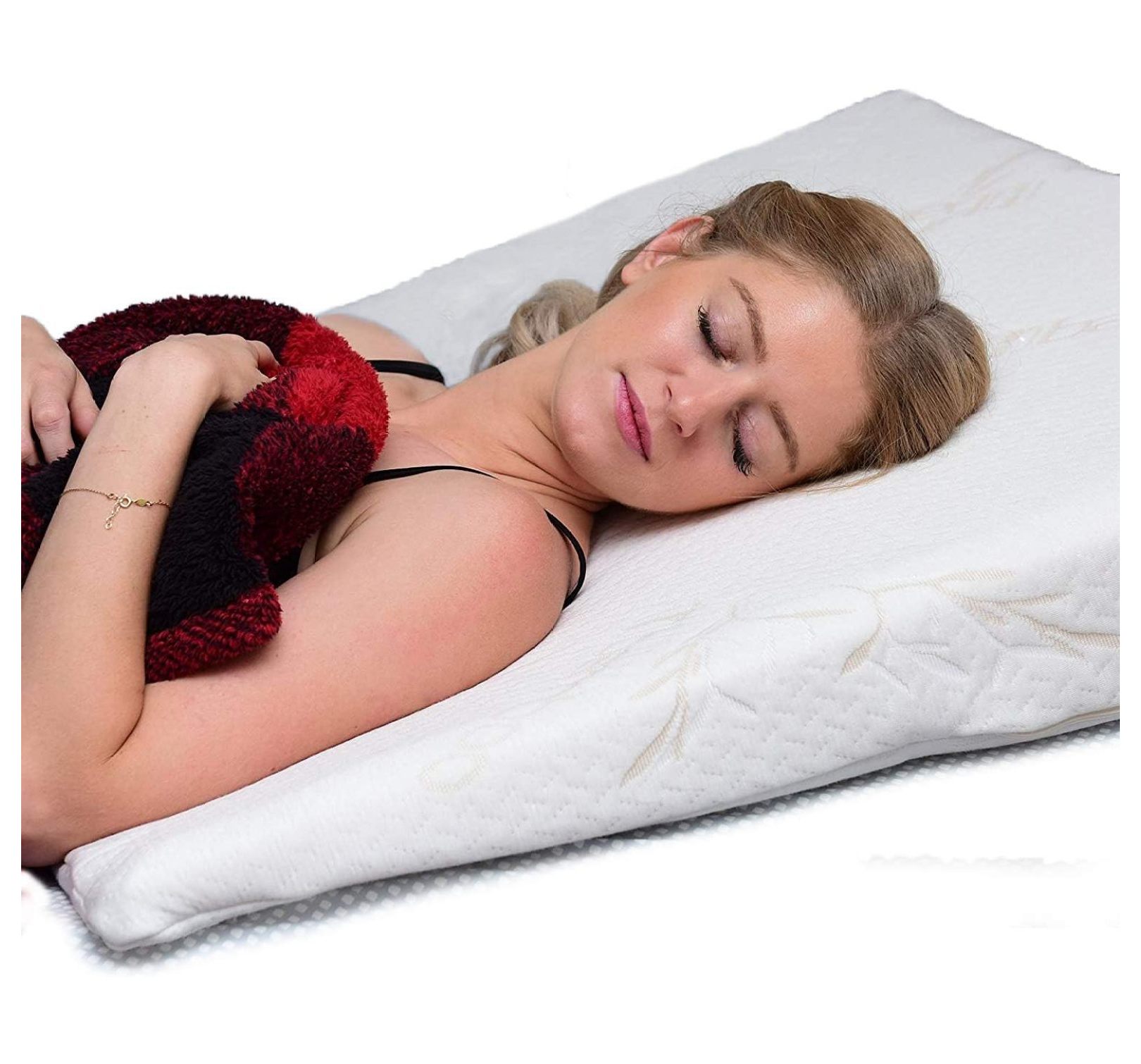 Bed Wedge for Acid Reflux | Premium Memory Foam | Helps Relieve GERD ...