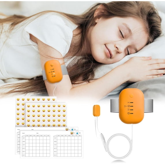 Bed Wetting Alarm for Boys and Girls - USB Rechargeable, Bedwetting ...