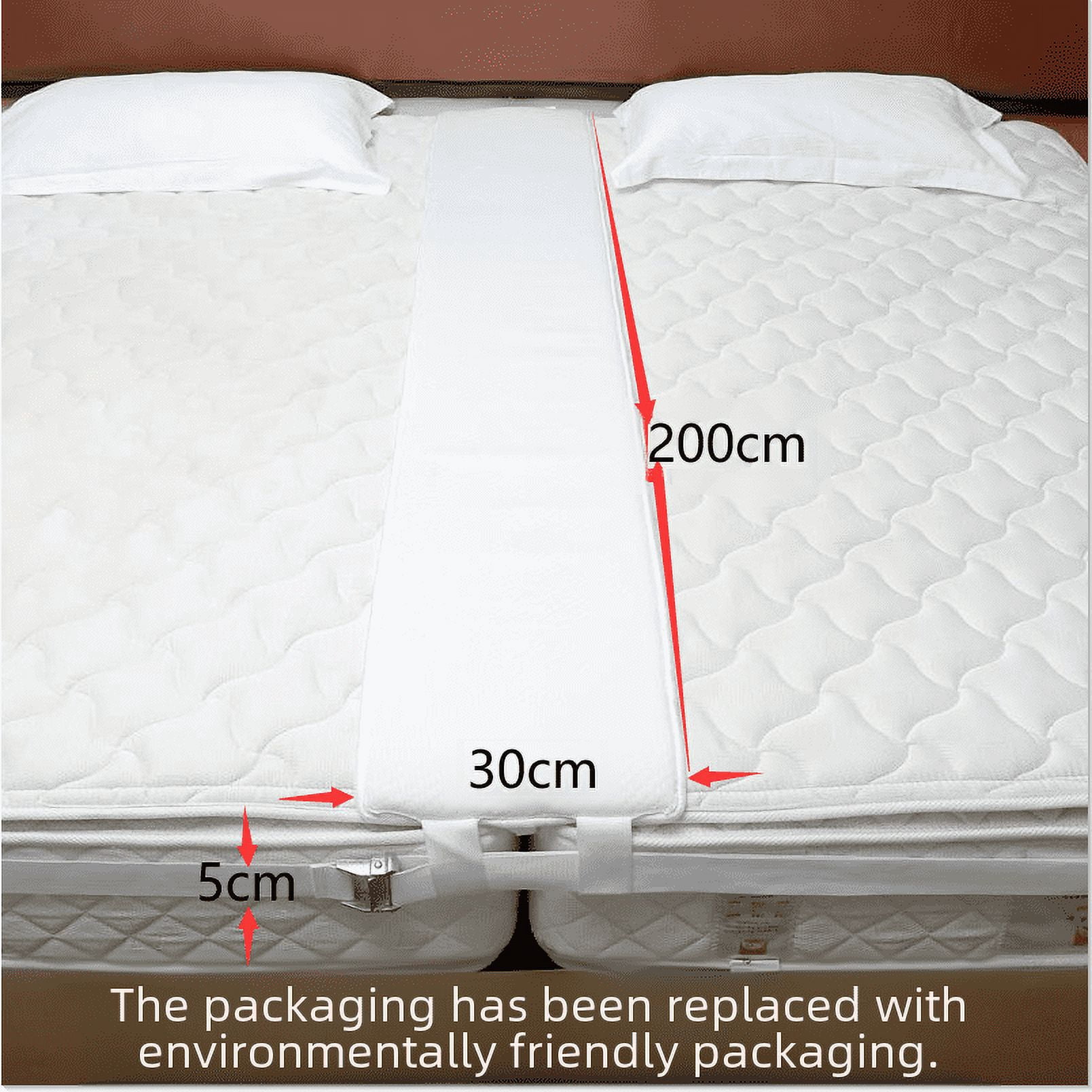Bed seam plug mattress connector bed bridge mattress connection strap ...