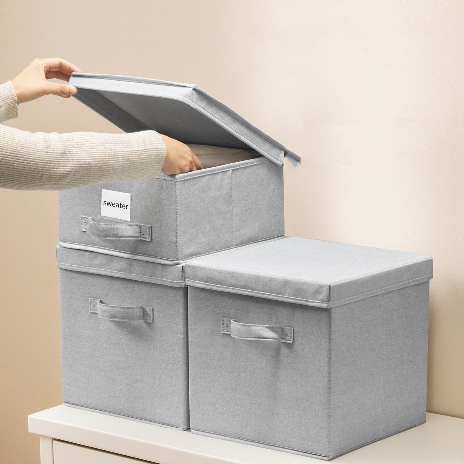 Bed with Storage,Bed Sheet Storage Box Clothing Four-Piece Storage Box ...