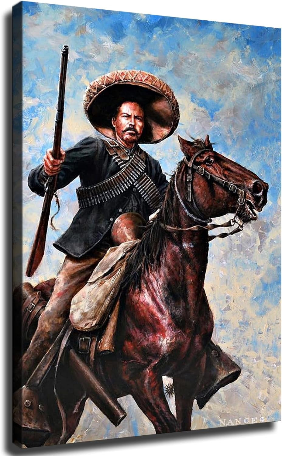 BedAw Pancho Villa Vintage Mexican Revolution Poster Picture HD Wall ...