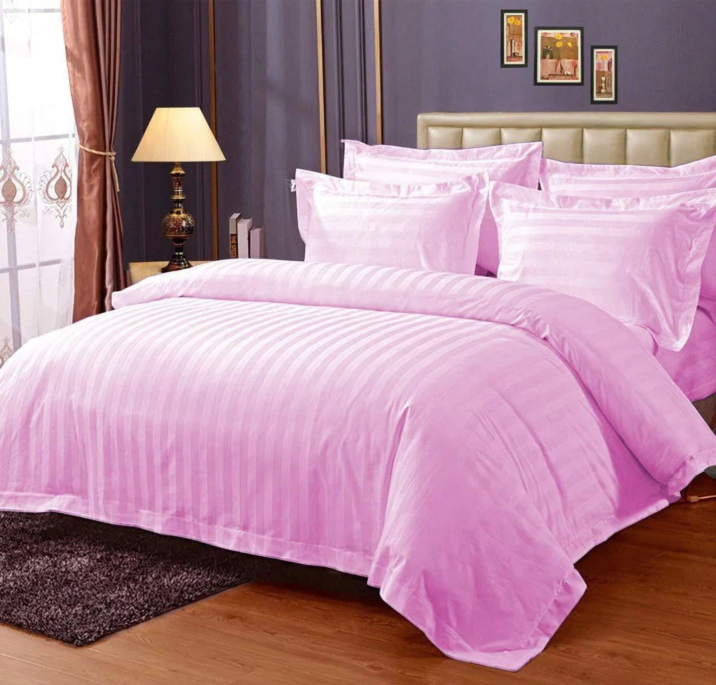 BedDecor 100% Egyptian Cotton 600TC Pink Color Queen Size 1PC Duvet ...