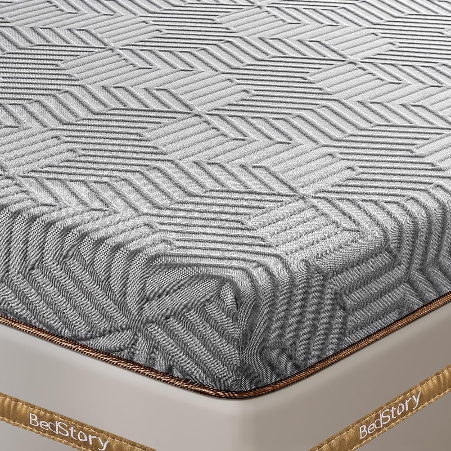 BedStory Firm Mattress Topper Queen - 3 Inch Memory Foam Mattress ...
