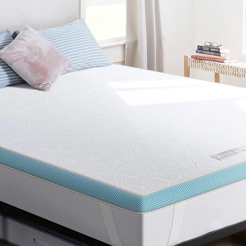 BedStory Full Size 3" Memory Foam Mattress Topper - Cooling Pad with ...