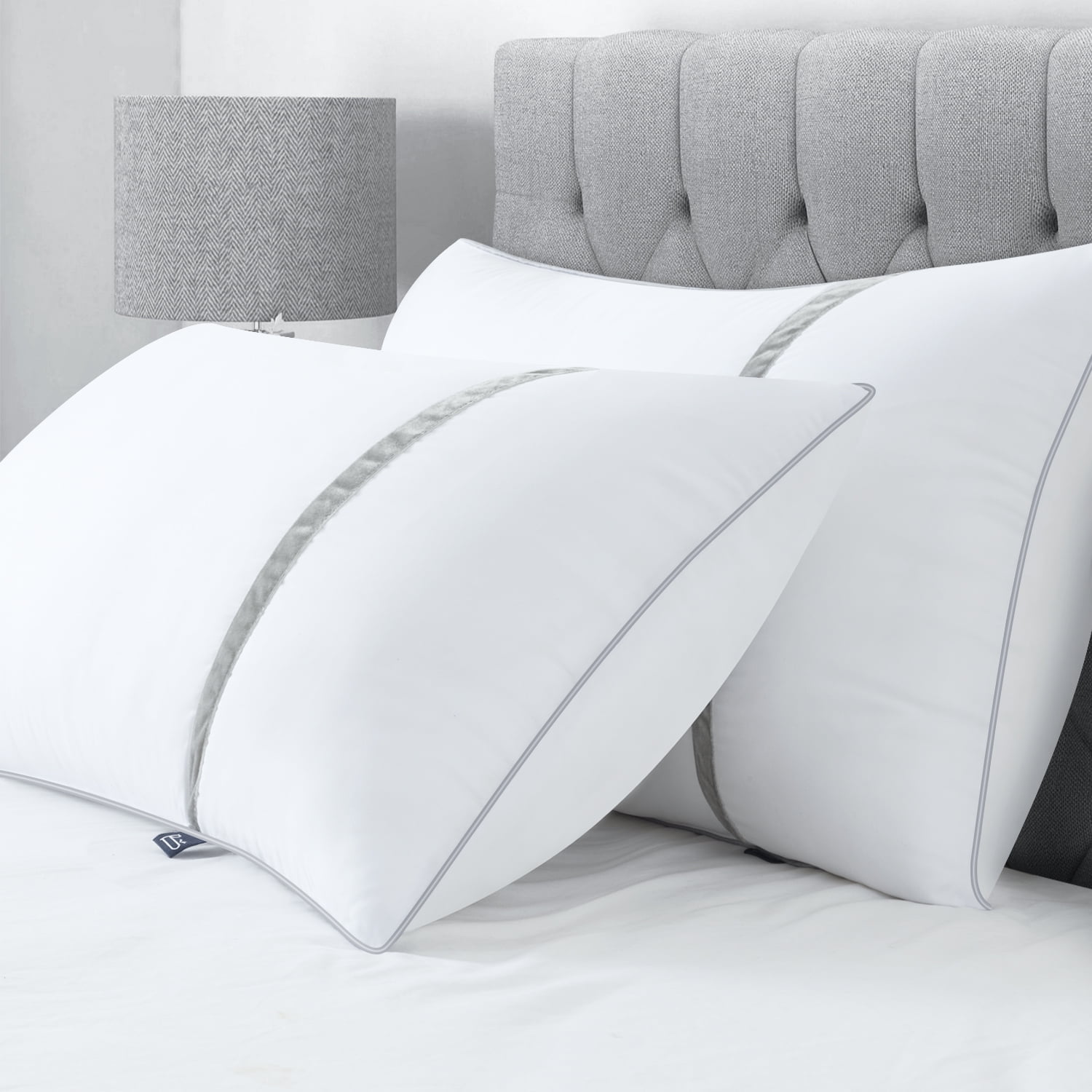BedStory Pillows for Bed, King Size Set of 2, Down Alternative Ultra ...