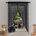 Beda Home Tassel Linen Textured Swag Curtain Valance for Farmhouses ...
