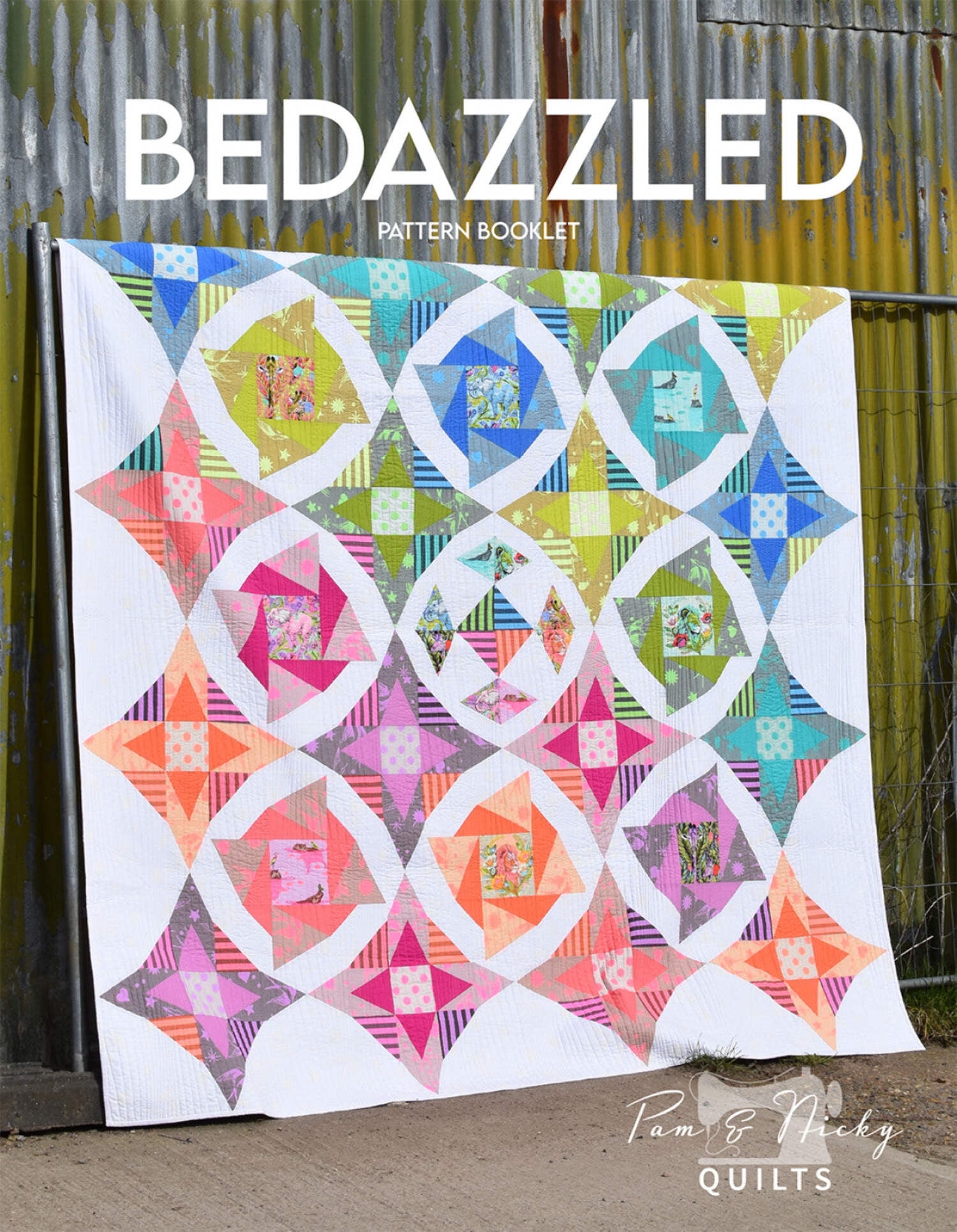 Bedazzled Pattern Booklet by Pam and Nicky Lintott for Quilt Room ...