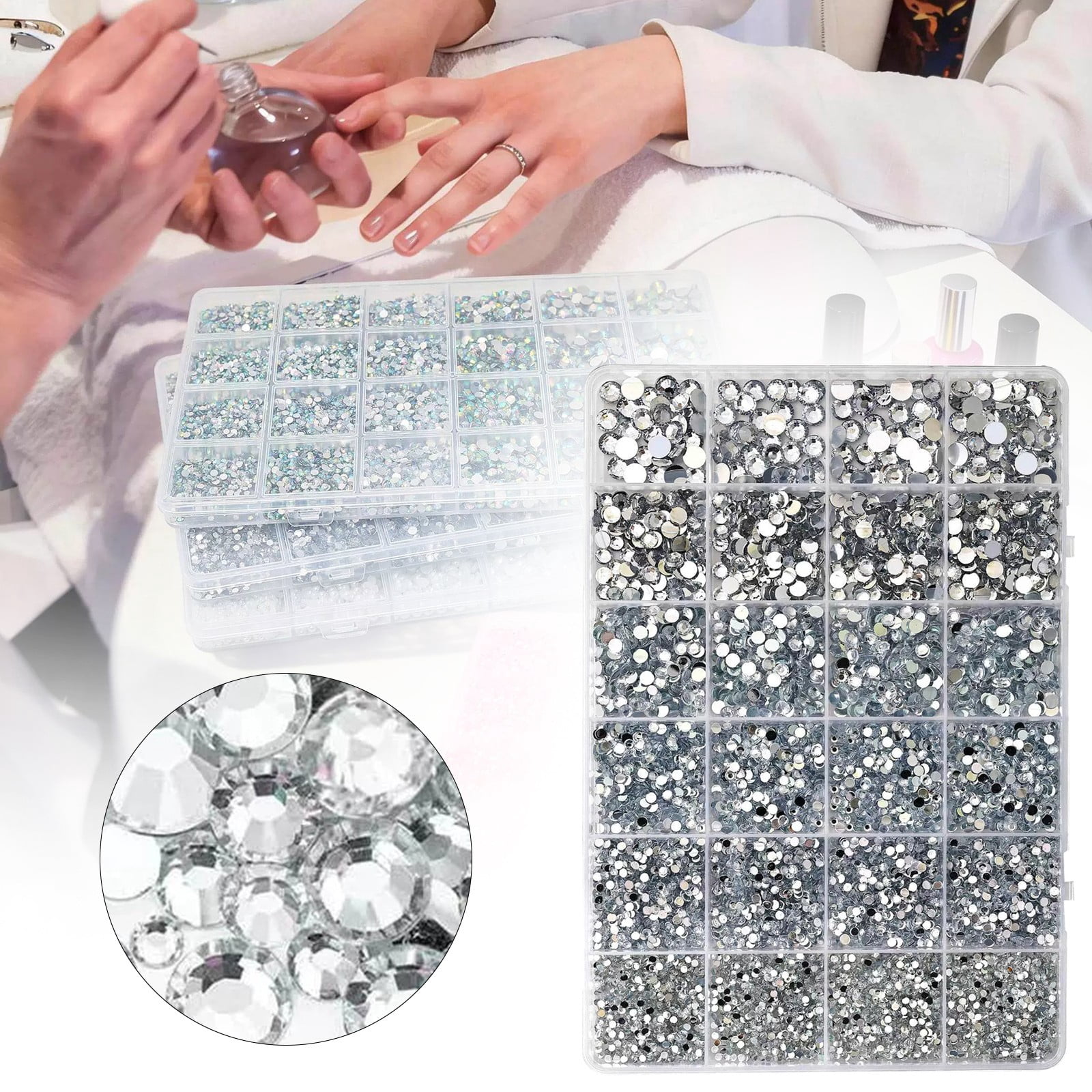 Bedazzler Kit with Rhinestones for Bedazzling, Flatback Pearls for ...