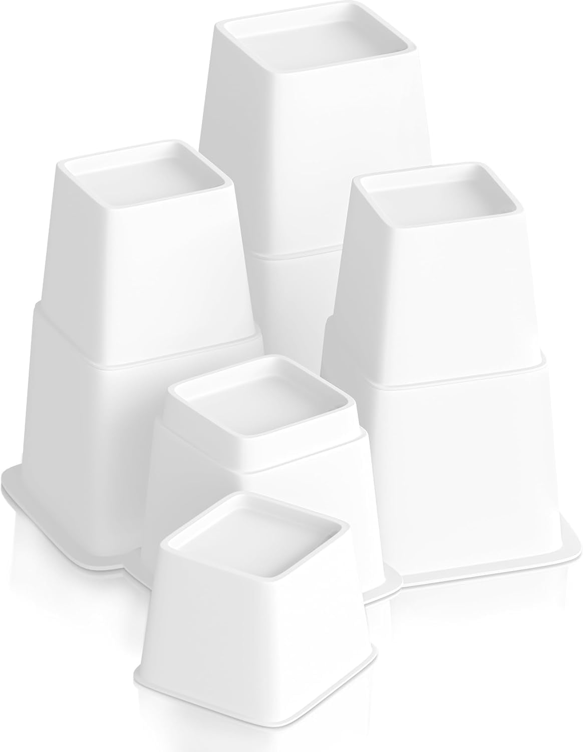 Bedding Adjustable Bed Furniture Risers - Elevation in Heights 3, 5 or ...