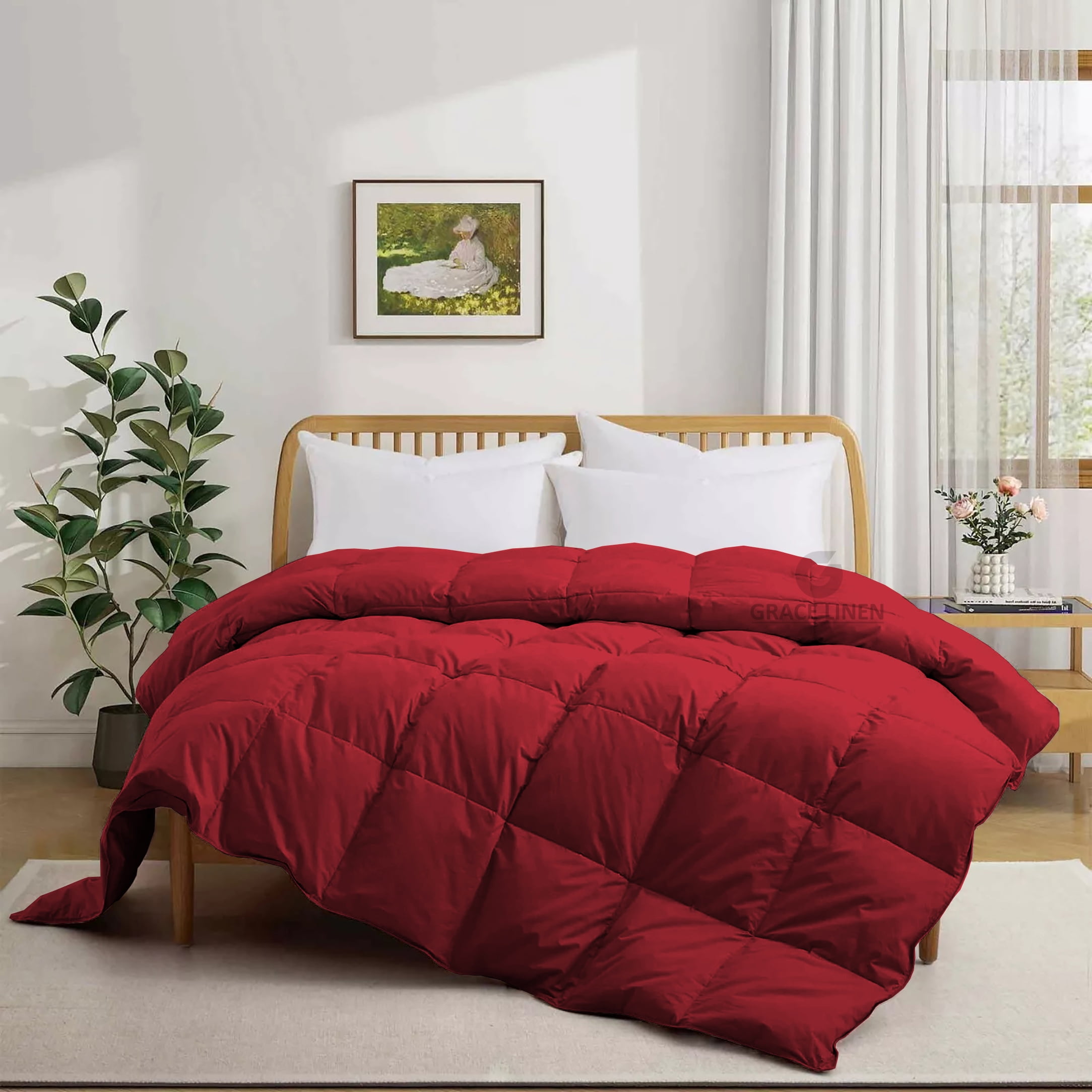 Bedding Comforter Alaskan King 120X132, Duvet Insert, Quilted Comforter ...