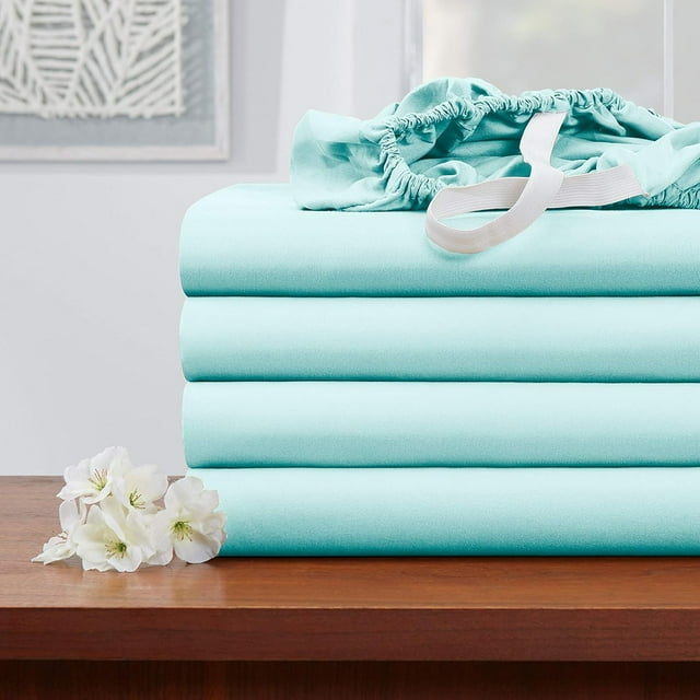 Bedding Deep Pocket Fitted Sheet Hotel Luxury Silky Soft Double