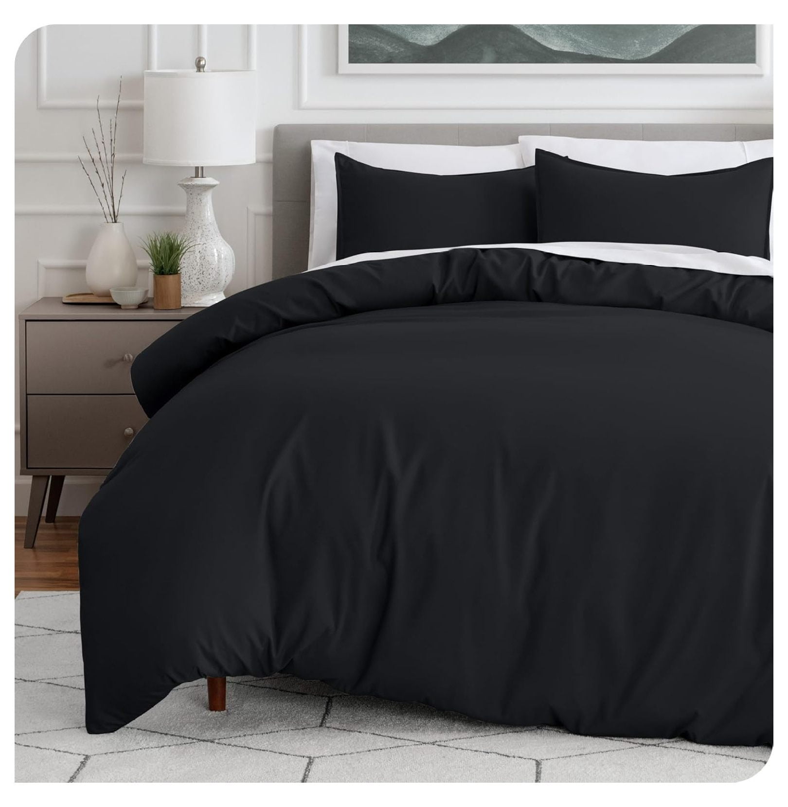 Bedding Duvet Cover Oversized Queen Size - Premium 1800 Super Soft ...