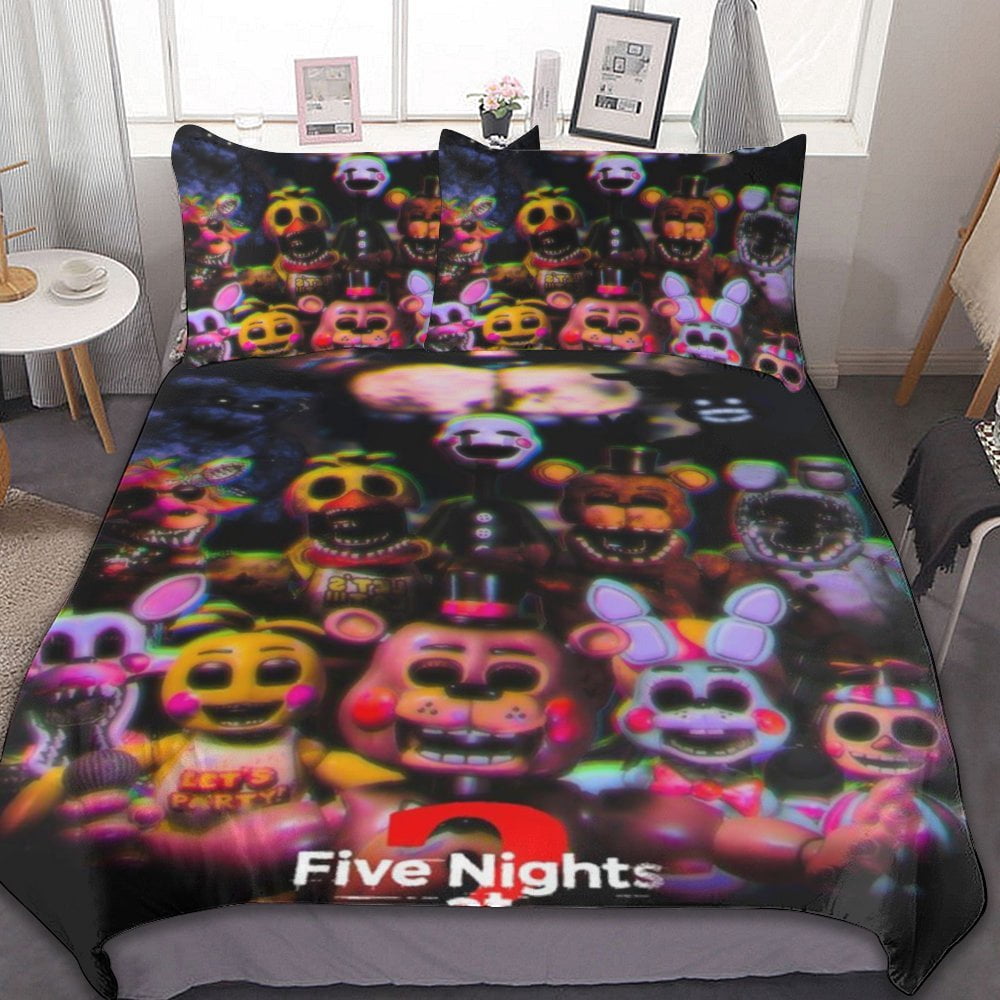 Bedding Duvet Cover Set of Kids, Five Nights At Freddy's Comforter ...