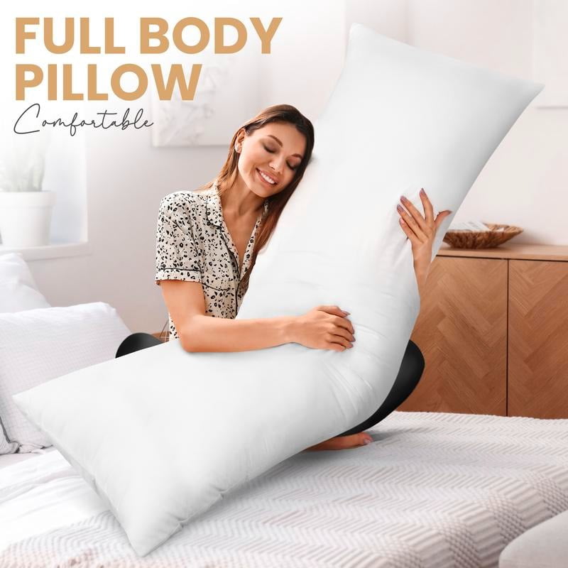 Bedding Full Body Pillow for - Soft & Durable Long Pillow for Side ...