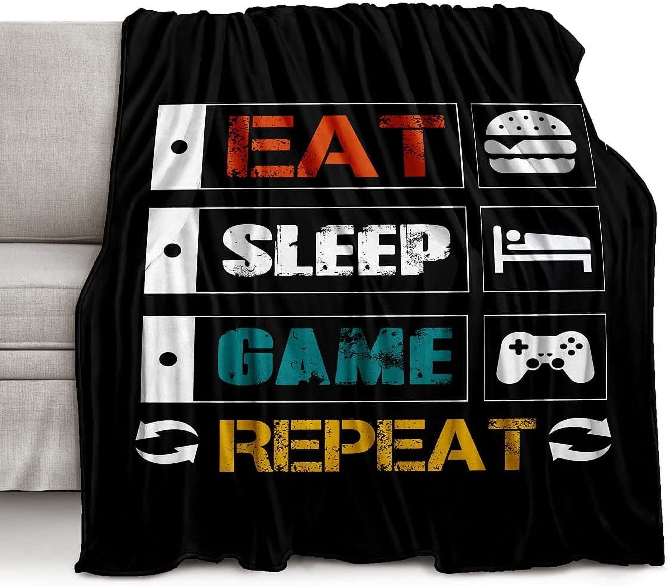 Bedding Gaming Throw Blanket Super Soft Gamer Gift for Couch Sofa for ...