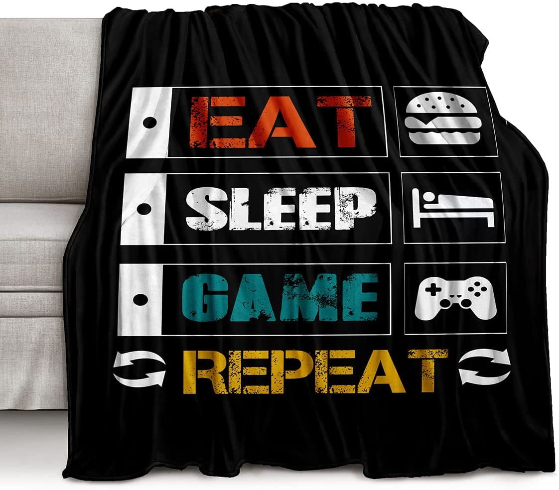 Bedding Gaming Throw Blanket Super Soft Gamer Gift for Couch Sofa for ...